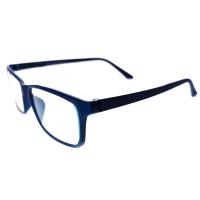 China FU1743 Unisex Flexible TR90 Optical Frames Black Anti Reflective Square Eyewear for sale