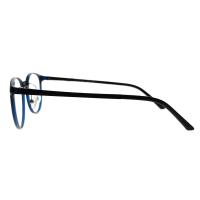 China FU1745 Flexible TR90 Spectacle Frames , Durable Black Lightweight Optical Frame for sale