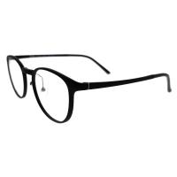 China FU1745 Flexible TR90 Spectacle Frames , Durable Black Lightweight Optical Frame for sale