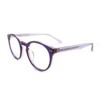 China AD130 Stylish Unisex Optical Frame Glasses  Comfortable Round Eyewear for sale