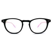 China AD017 Durable Optical Frame Glasses ,Unisex Round Glasses With Temple for sale