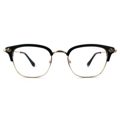 China BD003 High-Quality Acetate Metal Glasses for All-Day Comfort for sale
