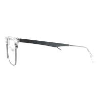 China FP2649 Square Acetate And Metal Eyewear , Business Full Rim Eyeglasses for sale