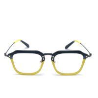 China BD124 Customized Frame Color Acetate Metal Frames with 142mm Temple Length for sale