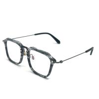 China BD124 Customized Frame Color Acetate Metal Frames with 142mm Temple Length for sale