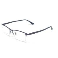 China TD062 Medium Size Titanium Frame with Contemporary Semi-rimless Eyeshape for sale