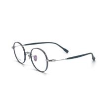 China TD065 Lightweight Titanium Frame with retro round eyeshape for sale