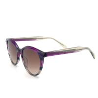 China AS065 Acetate Frame Sunglasses featuring CR 39 lens material for fashionable UV protection for sale