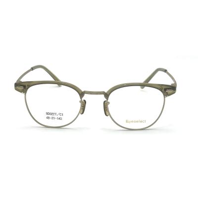 China BD022T Fashion Acetate Metal Frames and Vintage Style for sale