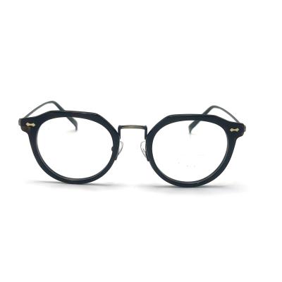 China BD129M Your Personality  Acetate Metal Frames in Round Shape for sale