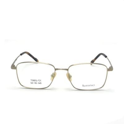 China TD023  Titanium Frame with Rectangle design for sale