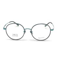 China TD055 Stylish Round Titanium Frame Glasses for Women - Durable and Lightweight for sale