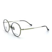 China TD055 Stylish Round Titanium Frame Glasses for Women - Durable and Lightweight for sale