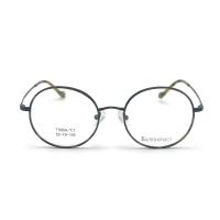 China TD054 Round Titanium Frame with Adjustable Nose Pads Size 52-19-145 for sale