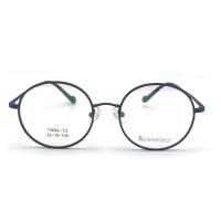 China TD054 Round Titanium Frame with Adjustable Nose Pads Size 52-19-145 for sale