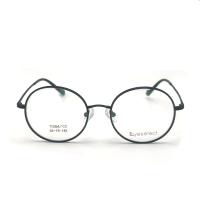 China TD054 Round Titanium Frame with Adjustable Nose Pads Size 52-19-145 for sale