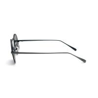 China MS066 Unisex Metal Frame Round Eyeshape Sunglasses with Adjustable Nose Pads for sale