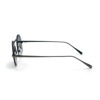 China MS066 Unisex Metal Frame Round Eyeshape Sunglasses with Adjustable Nose Pads for sale