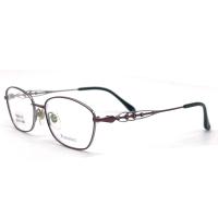 China TD001 Premium Titanium Frame in Rectangle Shape for Eyewear Enthusiasts for sale