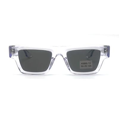 China AS069 Acetate Frame Sunglasses with UV protection 100% and temple length 145mm available for sale