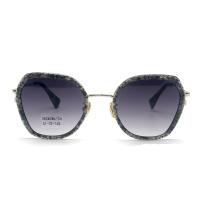 China BS002M Acetate Metal Spectacles with polygonal eyeshape for sale