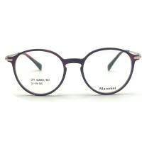 China OPT SUN001 Acetate Optical Frame with high elasticity temples trendy Round Style Fashionable Look for sale