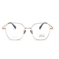 China TD074 Sleek Titanium Optical Frame - Unisex Aviator Sunglasses for sale