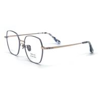 China TD074 Sleek Titanium Optical Frame - Unisex Aviator Sunglasses for sale