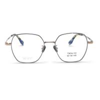 China TD074 Sleek Titanium Optical Frame - Unisex Aviator Sunglasses for sale