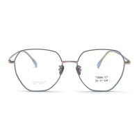 China TD094 Unisex Round Titanium Frame Top Choice for Exceptional Eyewear for sale