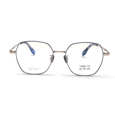 China TD093 Unisex Titanium Frame The Ultimate Combination of Style and Durability for sale