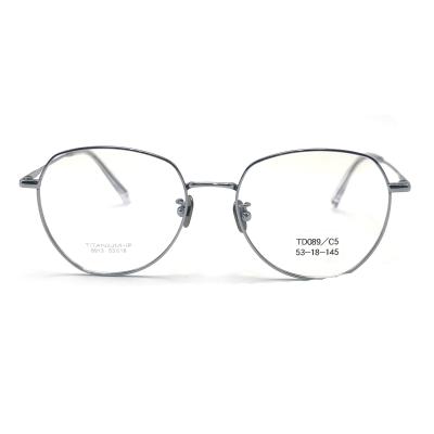China TD089 Sleek Titanium Optical Frame with Scratch-Resistant Coating for sale