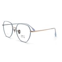 China TD094 Unisex Round Titanium Frame Top Choice for Exceptional Eyewear for sale
