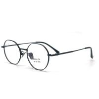 China MD124 Metallic Optical Frames in Round Shape Metallic Design for sale