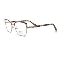 China MD132 Unisex Metallic Optical Frames Premium Quality Stainless Steel Material for sale