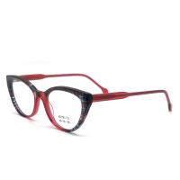 China AD196 Stylish Acetate Optical Frame for All-Day Comfort acetate eyeglasses for sale