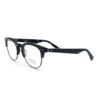 China BD131 Retro Round Acetate Metal Glasses for sale