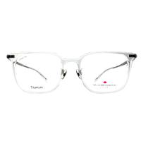 China FP3434 Square Eye Shape Acetate Titanium Frame 54-18-145 Size for sale