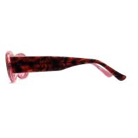 China AS074 Acetate Frame Sunglasses featuring Oval Eye Shape and Acetate Sheet material for sale