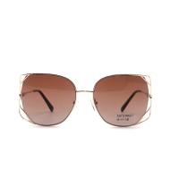 China MS079 Retro Square Metal Sunglasses with Scratch-Resistant Polarized Lenses and Spring Hinges for sale