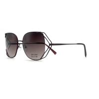 China MS079 Retro Square Metal Sunglasses with Scratch-Resistant Polarized Lenses and Spring Hinges for sale