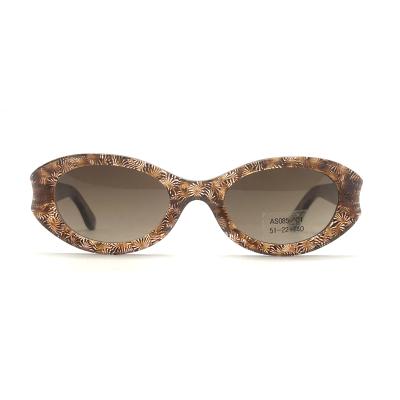China AS085 Acetate Frame Sunglasses with 100% UV Protection and Acetate Sheet for sale