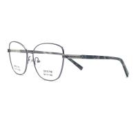 China MD151 Women s Metallic Optical Frames with Lens Width of 54mm for sale