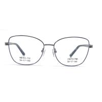 China MD151 Women s Metallic Optical Frames with Lens Width of 54mm for sale