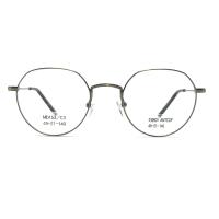 China MD153 Stylish Optical Metal Frame with Adjustable Nose Pads for sale