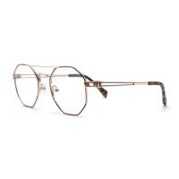 China MD136 Stainless Steel Metallic Optical Frames  with High Durability for sale