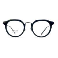 China BD115 Custom Color Square Acetate Metal Frames - Square Design Vibrant Colors for sale