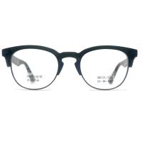 China BD131 Retro Round Acetate Metal Glasses for sale