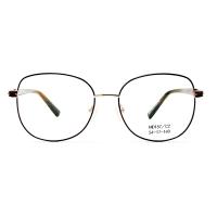 China MD157 Womens Square Stainless Steel Optical Frames 54-17-140 Size for sale