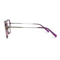 China BD138M Customized Square Vintage Style Acetate Metal Glasses For Women for sale
